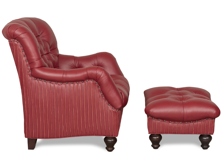 801 Henry Chair & 800 Henry Ottoman